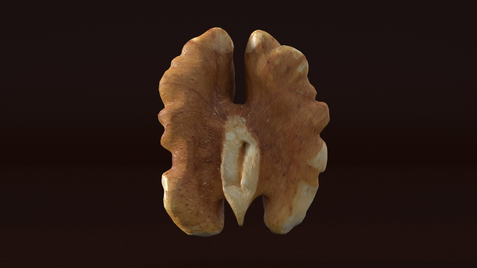 3D Half Walnut - TurboSquid 1444777