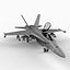 F-18 Hornet F A-18 3d Model