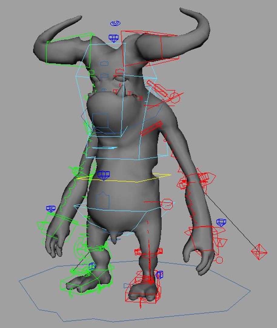 Rig 2014 Animation 3d Ma