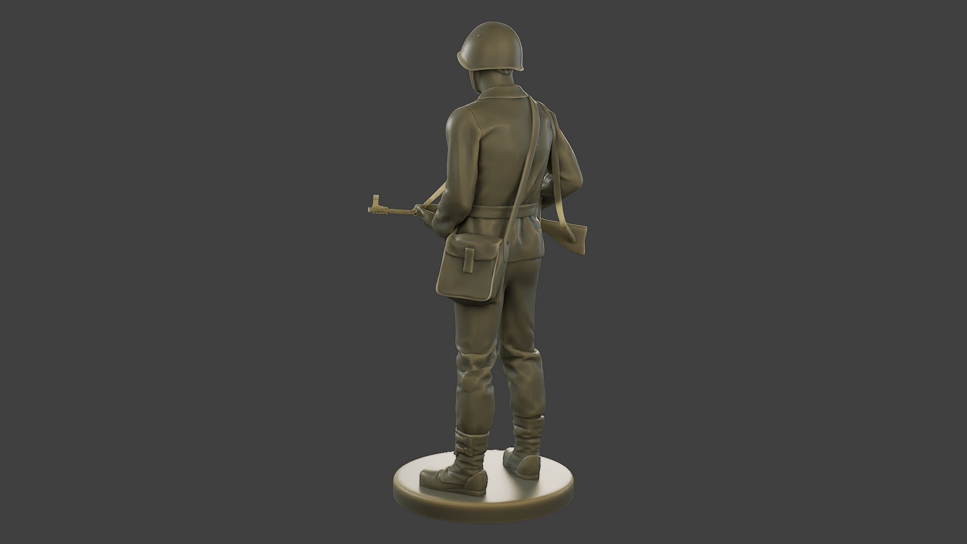 3D Model CzechSlovak Communist Soldier CCS1 002 - TurboSquid 2118020
