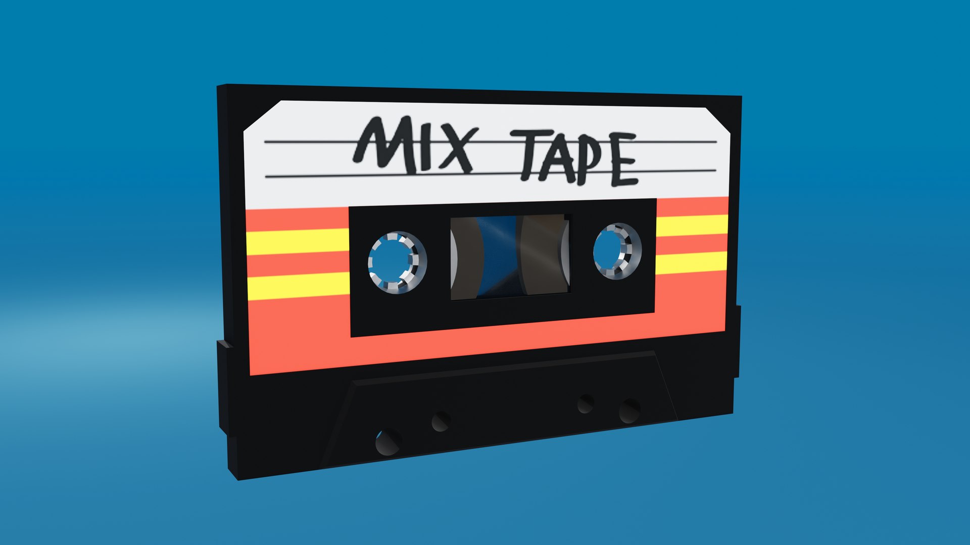 3D Retro BoomBox - TurboSquid 2352085