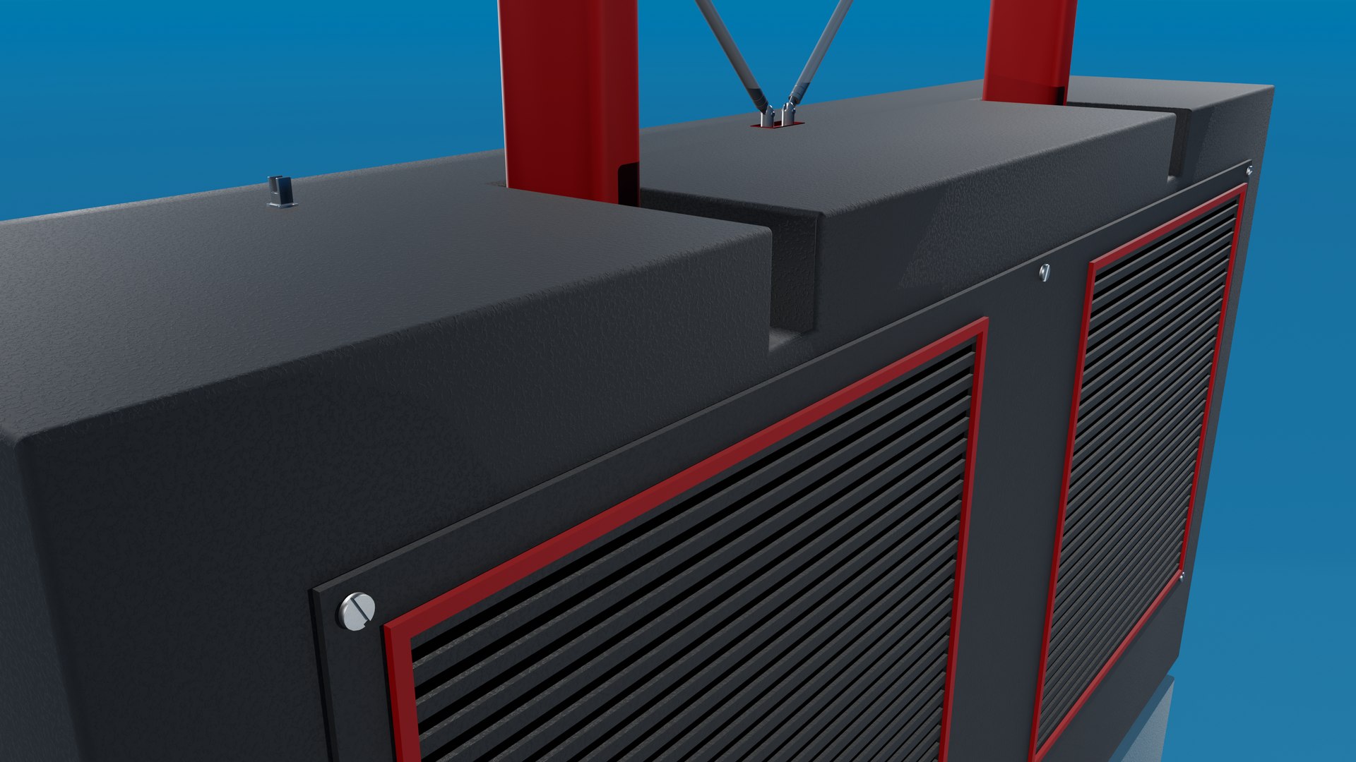 3D Retro BoomBox - TurboSquid 2352085