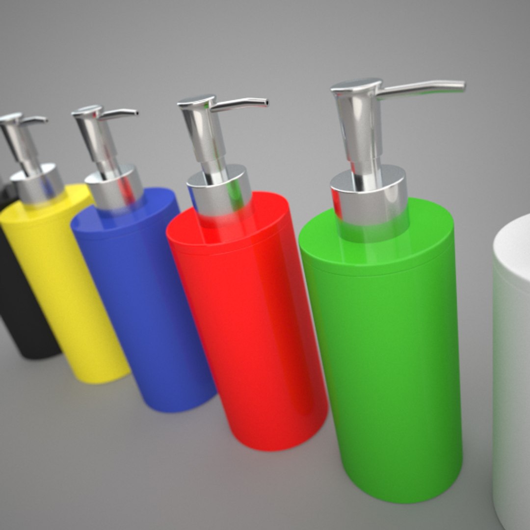 3d Soap Dispenser Model