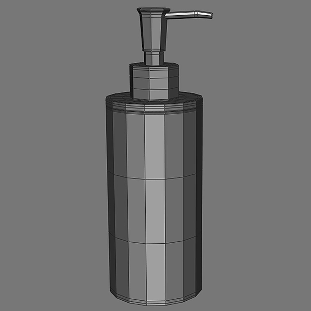 3d Soap Dispenser Model
