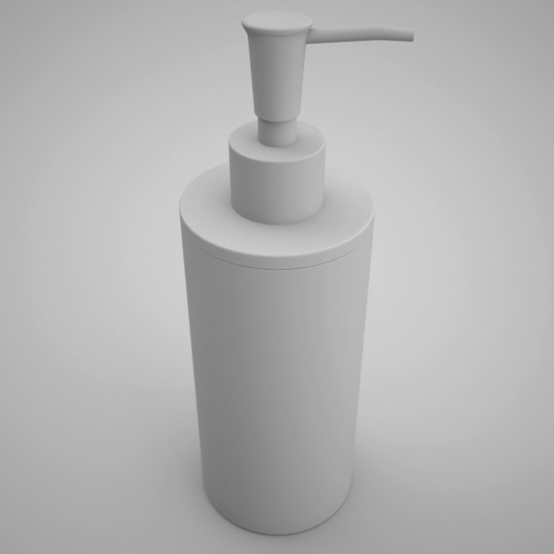 3d Soap Dispenser Model