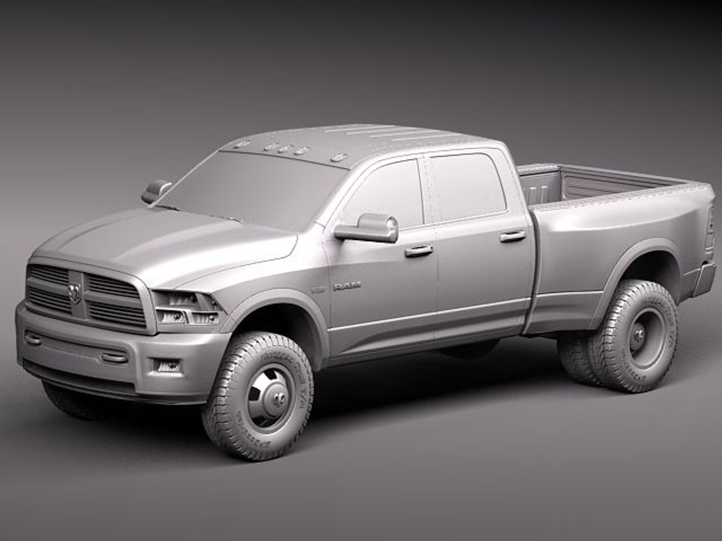 3d Dodge Ram 3500 Hd