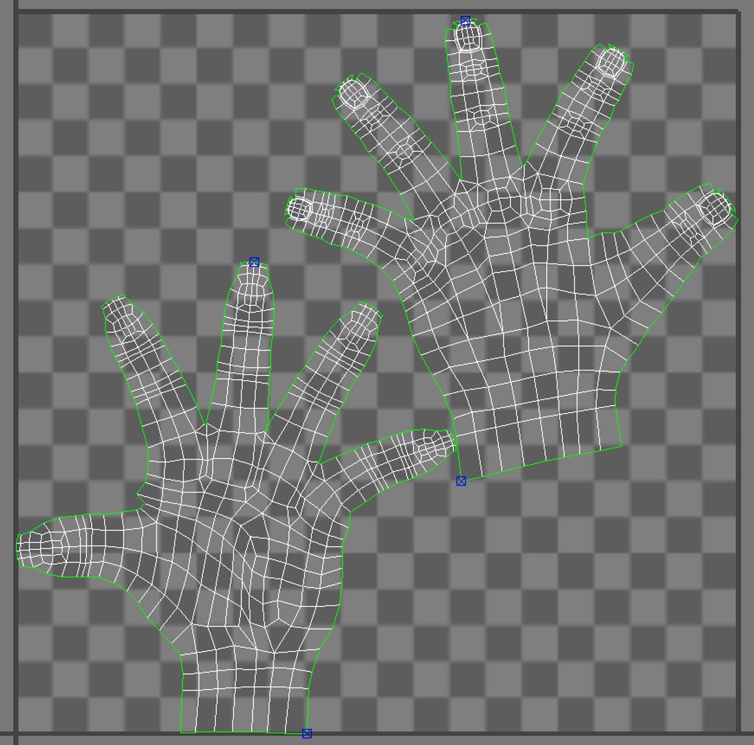 Hand Base Mesh 3D Model - TurboSquid 1576900