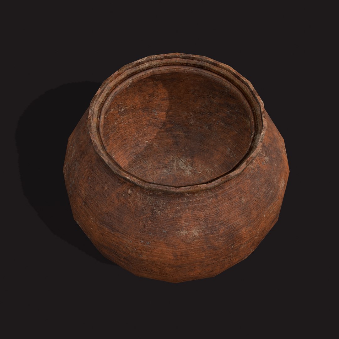 Medieval cooking pots 3D model - TurboSquid 1600034