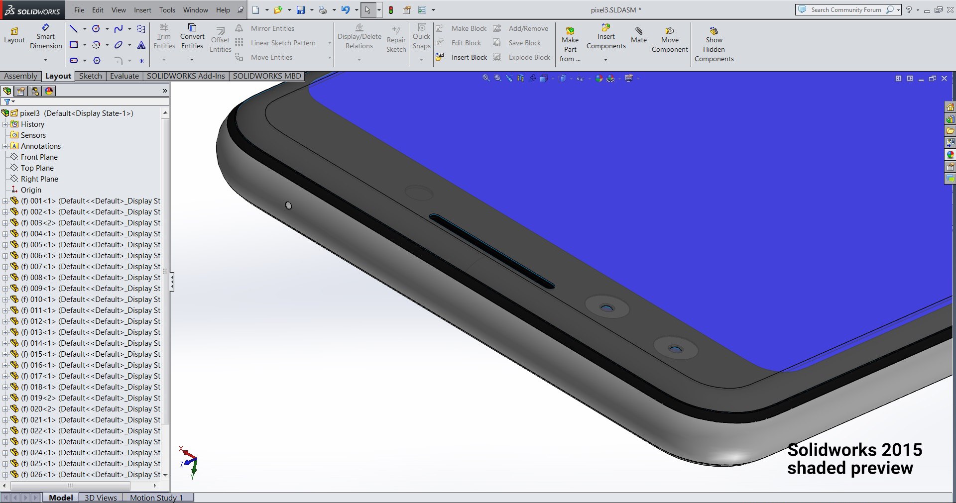 3D Google Pixel 3 3xl Model - TurboSquid 1315411