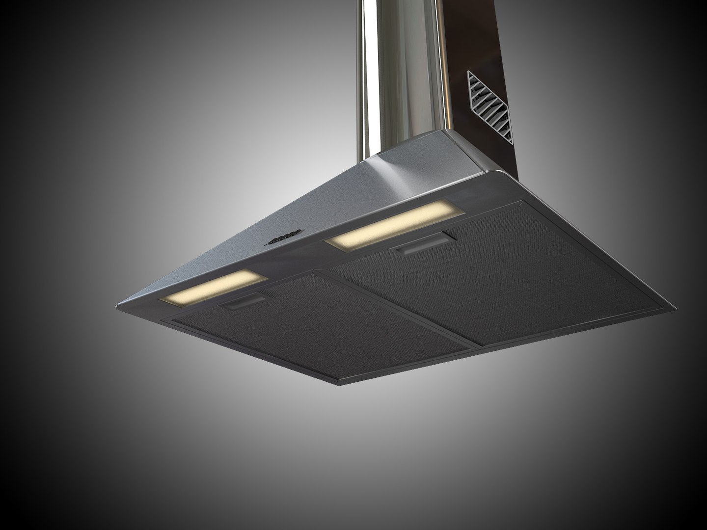 Cooker Hood Faber Mosaico 3d Model