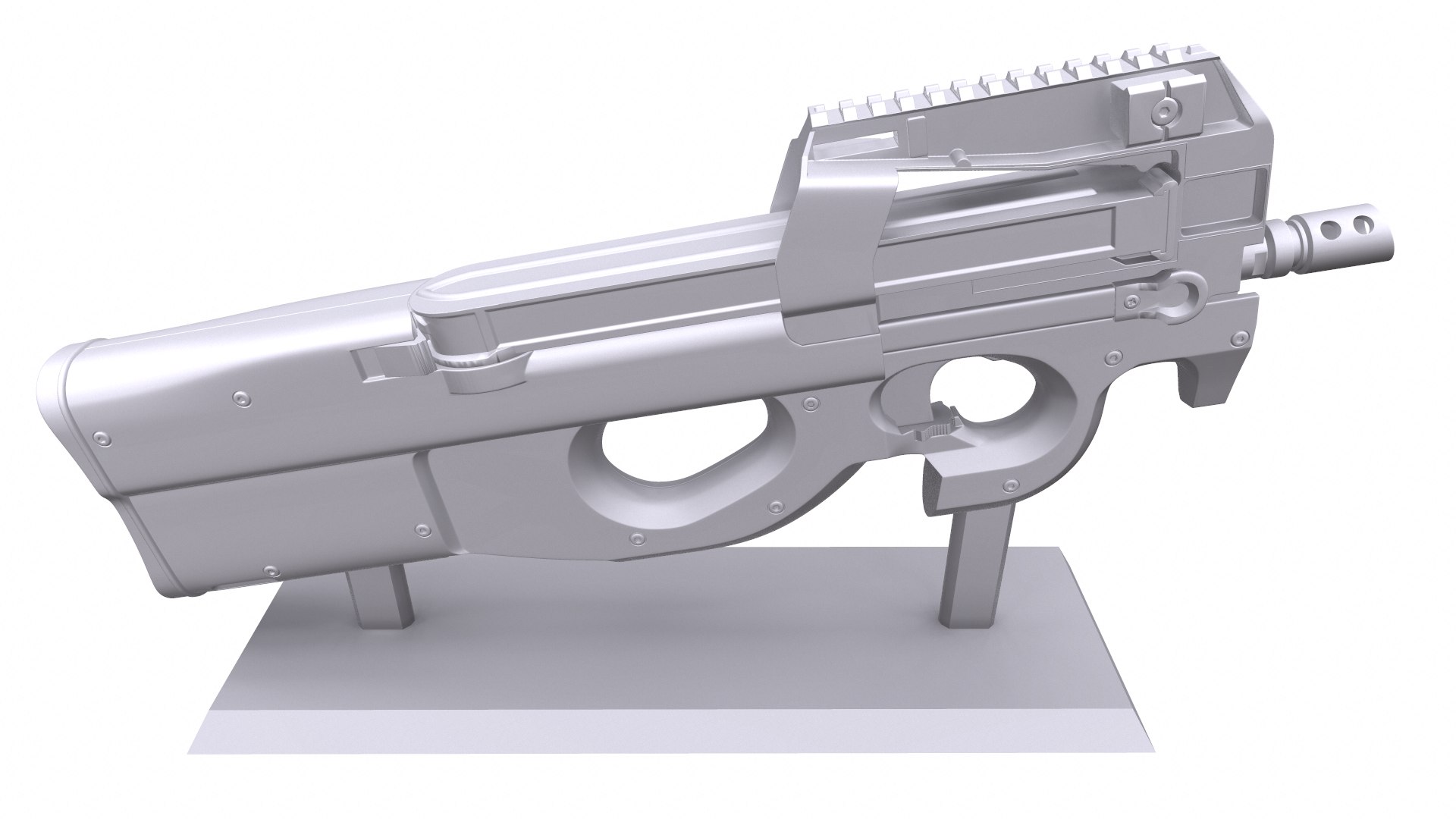3D Print Fn Weapon - TurboSquid 1454613