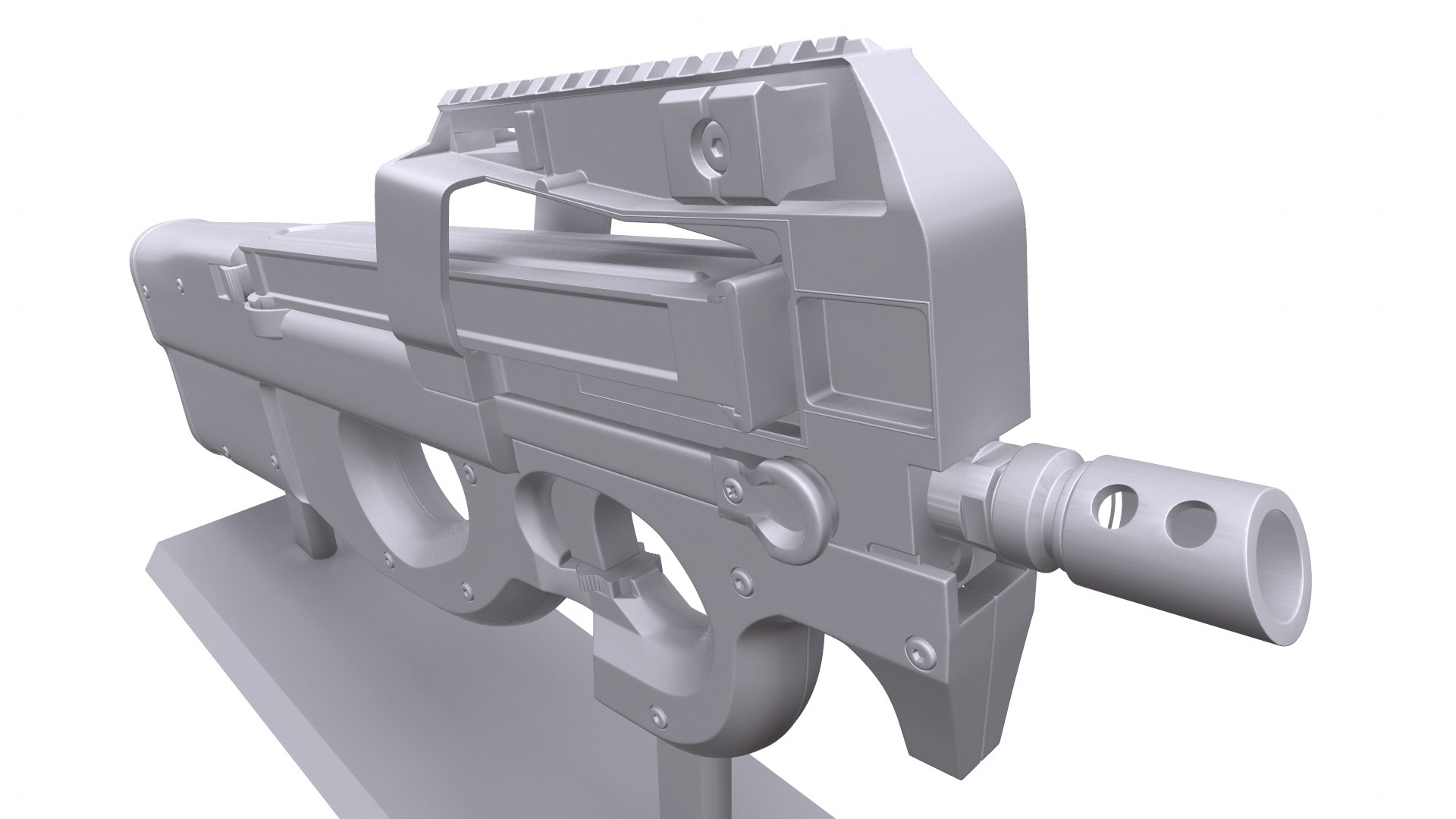 3D Print Fn Weapon - TurboSquid 1454613