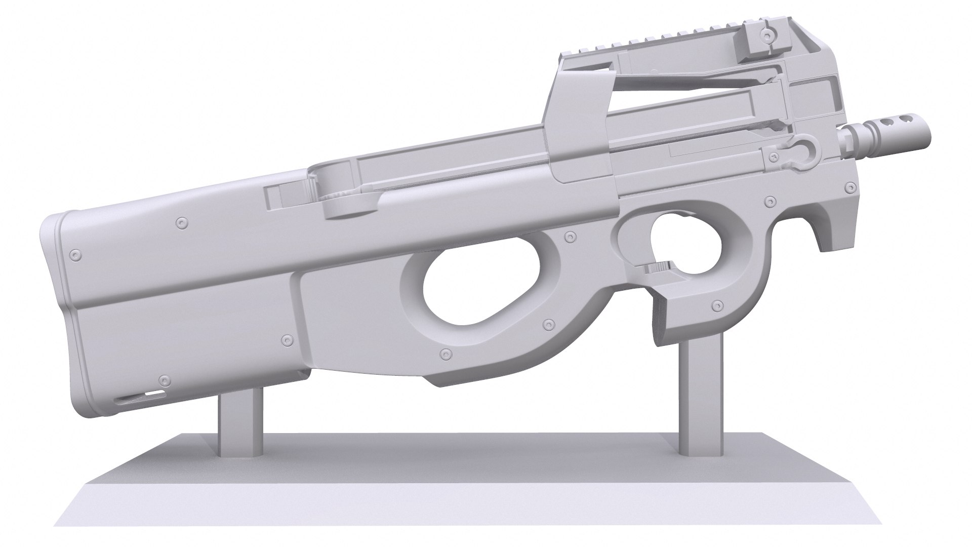 3D Print Fn Weapon - TurboSquid 1454613
