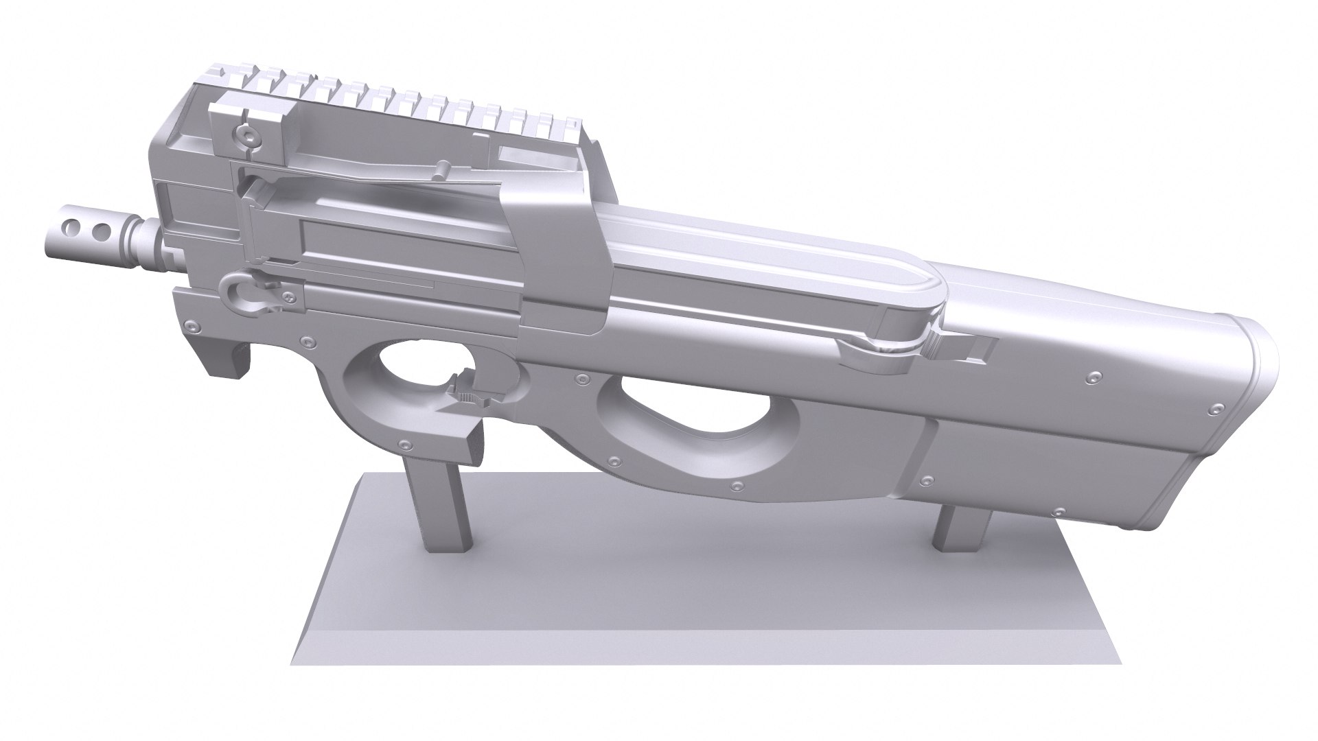 3D Print Fn Weapon - TurboSquid 1454613