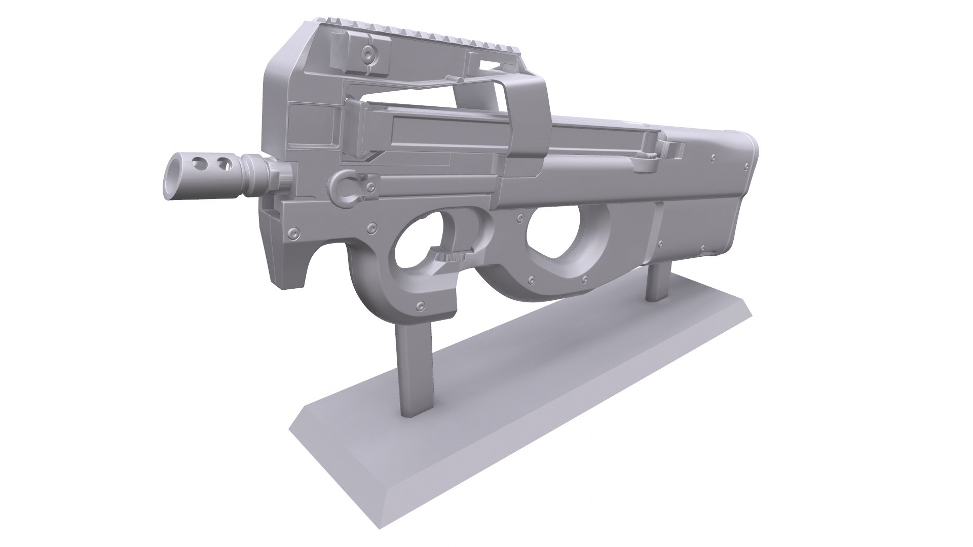 3D Print Fn Weapon - TurboSquid 1454613