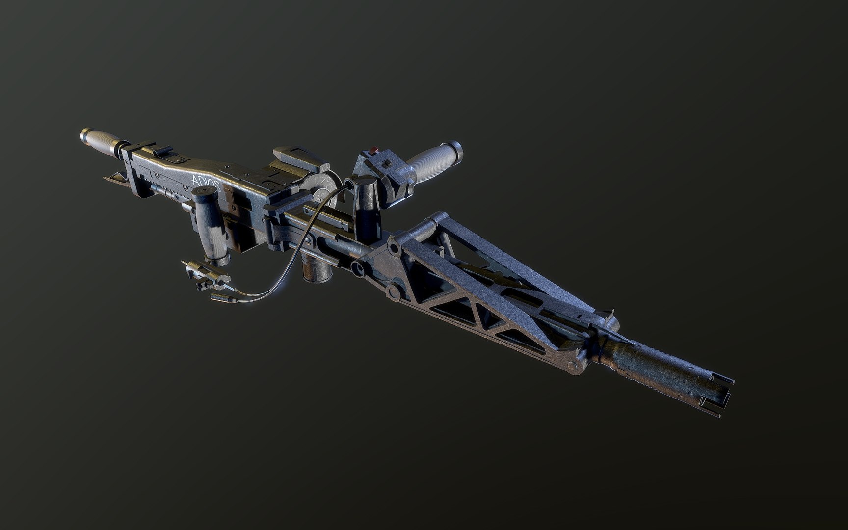 M56 Smartgun Aliens 3D - TurboSquid 2050567