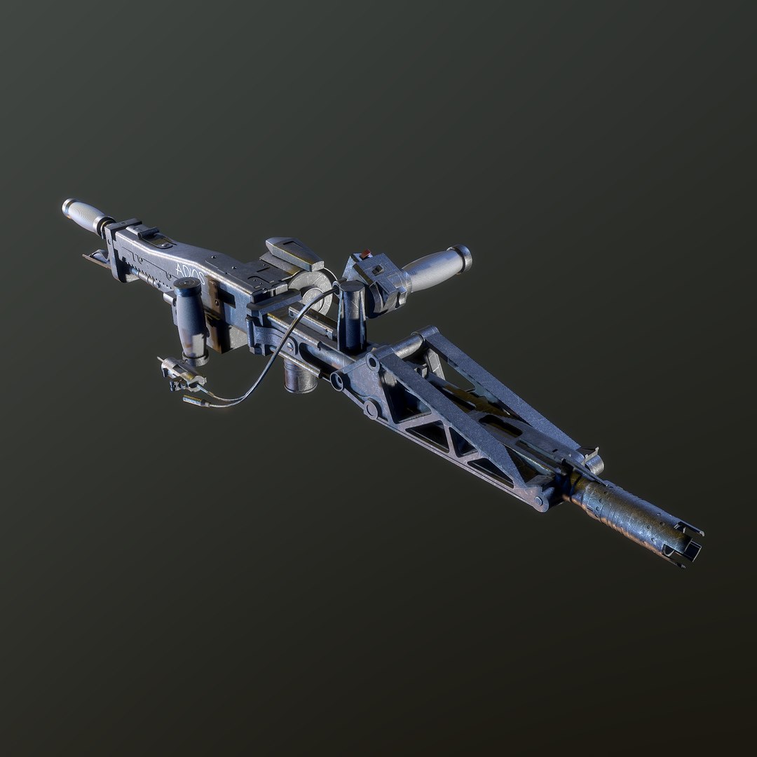 M56 Smartgun Aliens 3D - TurboSquid 2050567