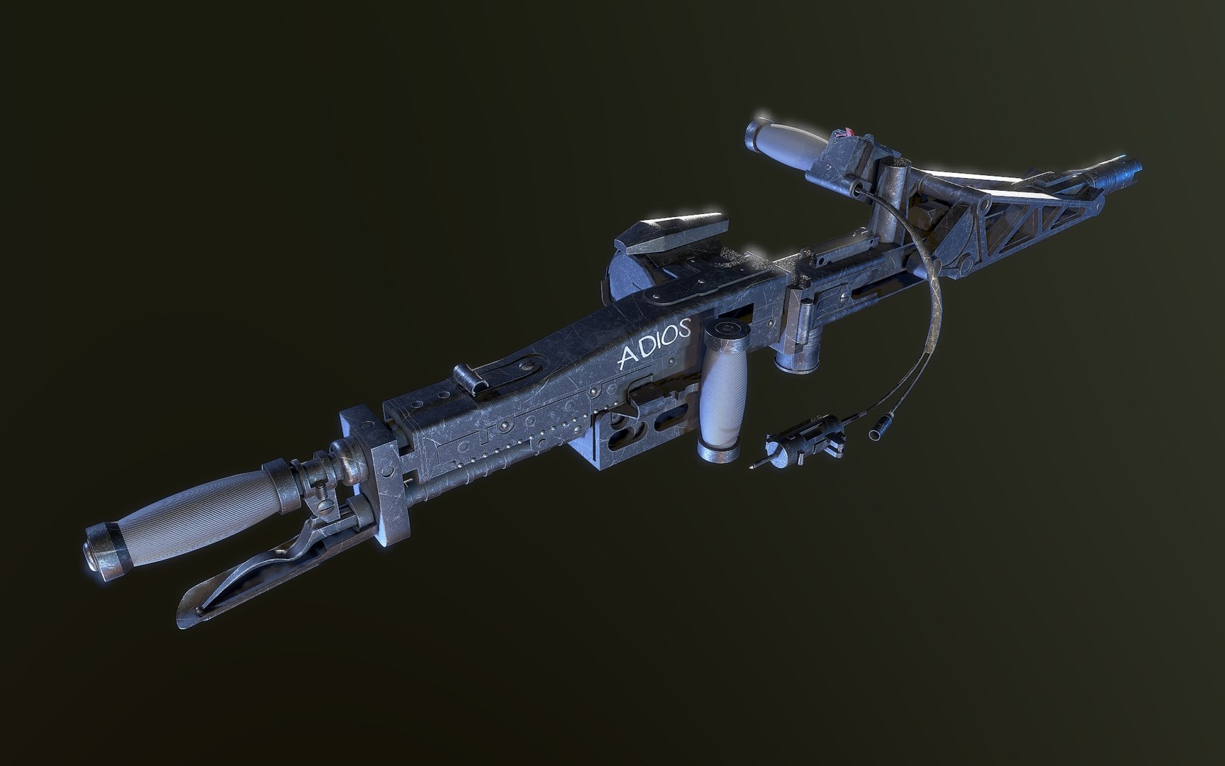 M56 Smartgun Aliens 3D - TurboSquid 2050567