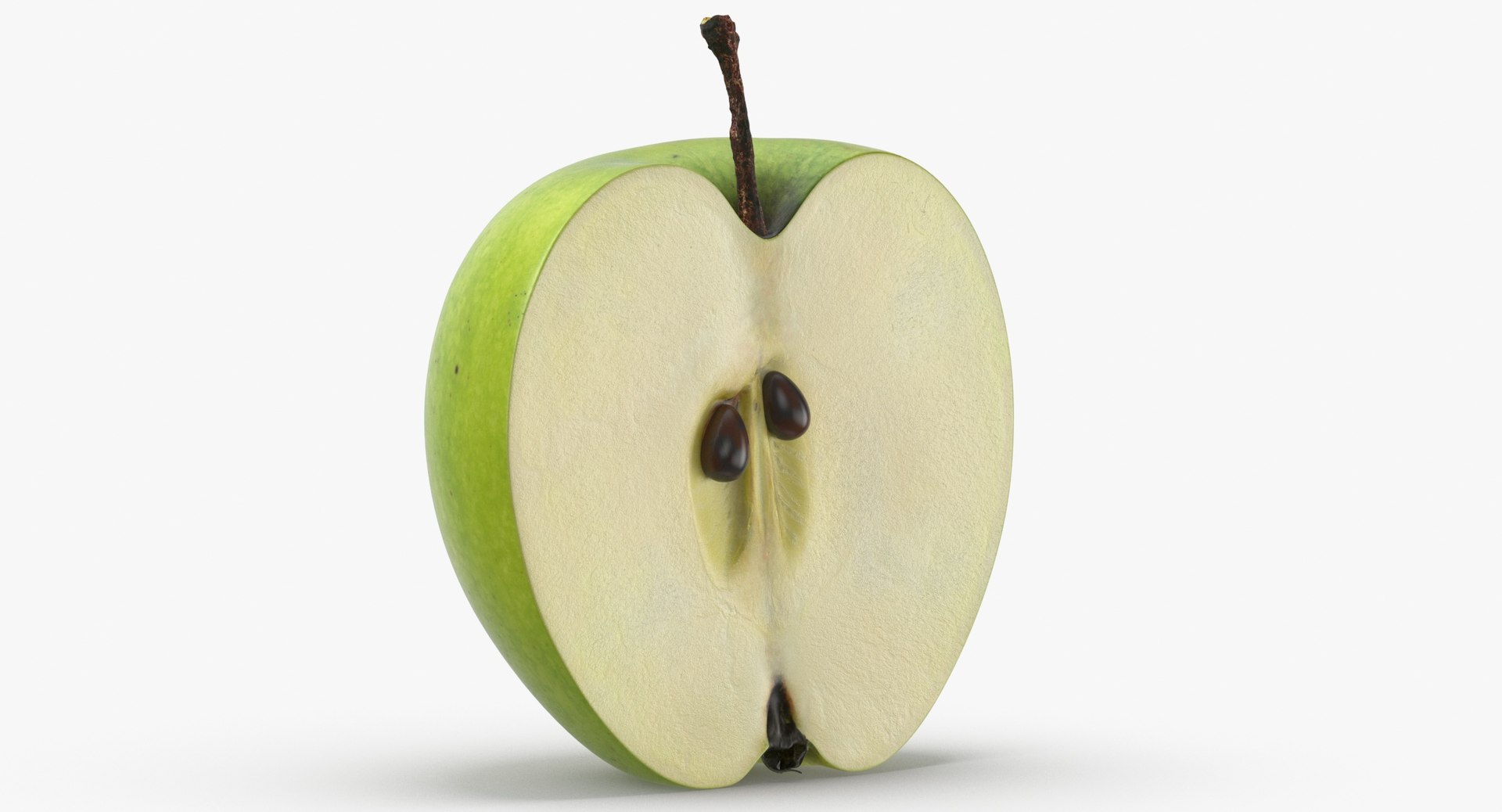 3D Apples Cut Collection 01 - 4 models - TurboSquid 1794594