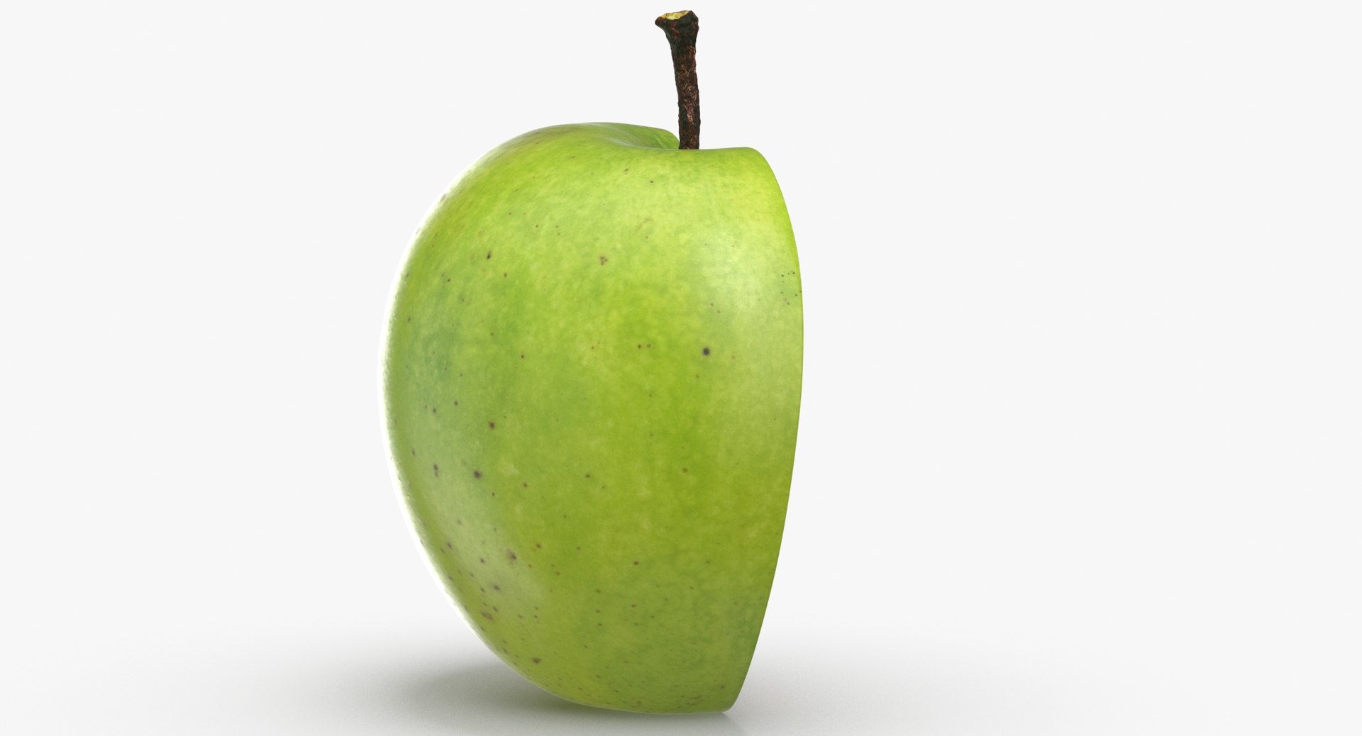 3D Apples Cut Collection 01 - 4 models - TurboSquid 1794594