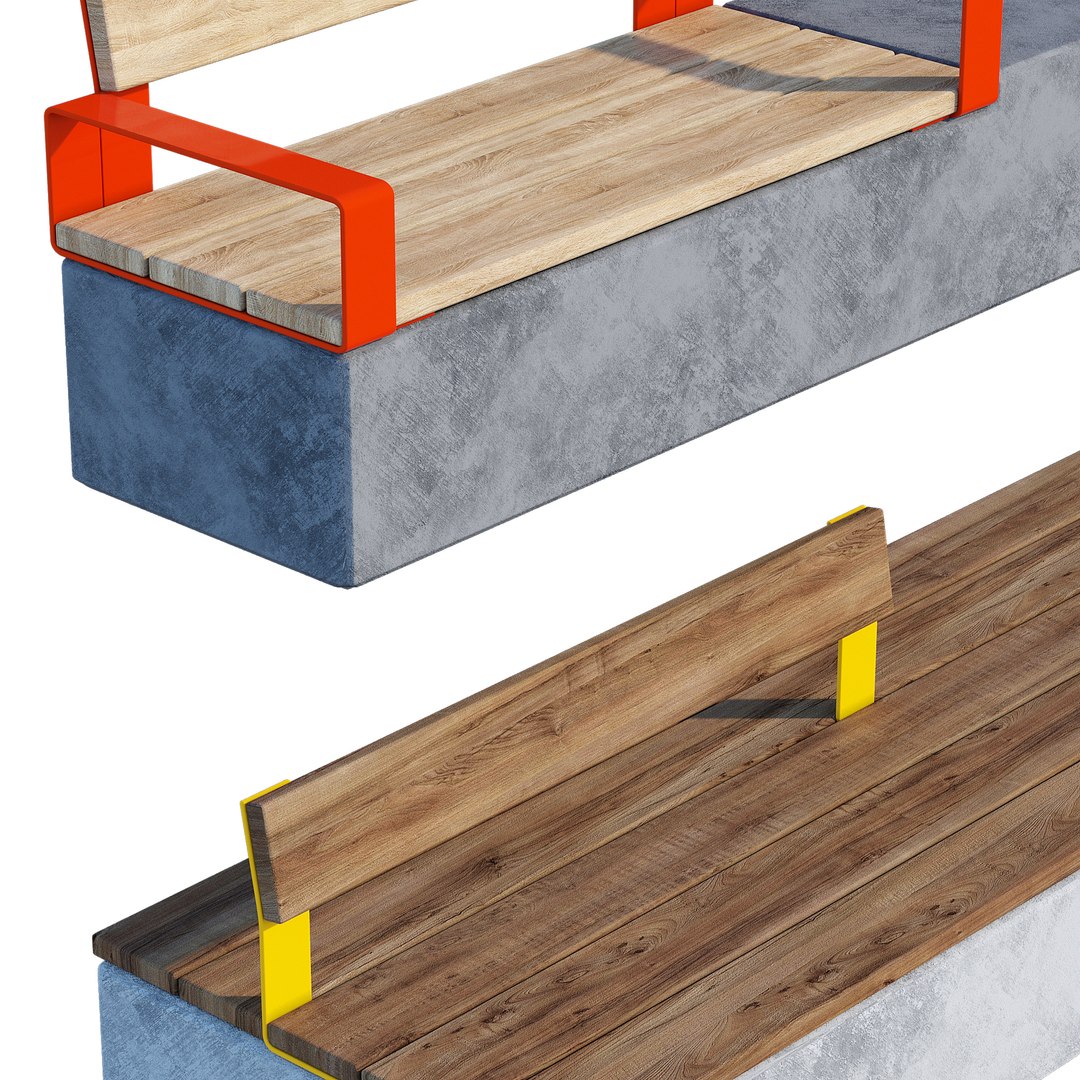 Log Benches Model - TurboSquid 2419238
