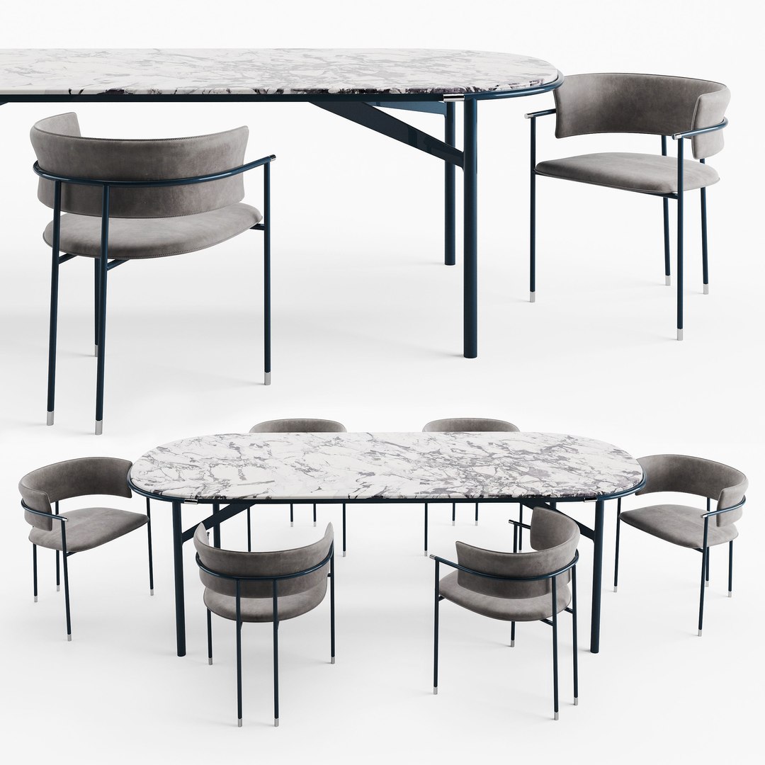 Cierre Imbottiti Mac Kitchen Group 3D Model - TurboSquid 1771998