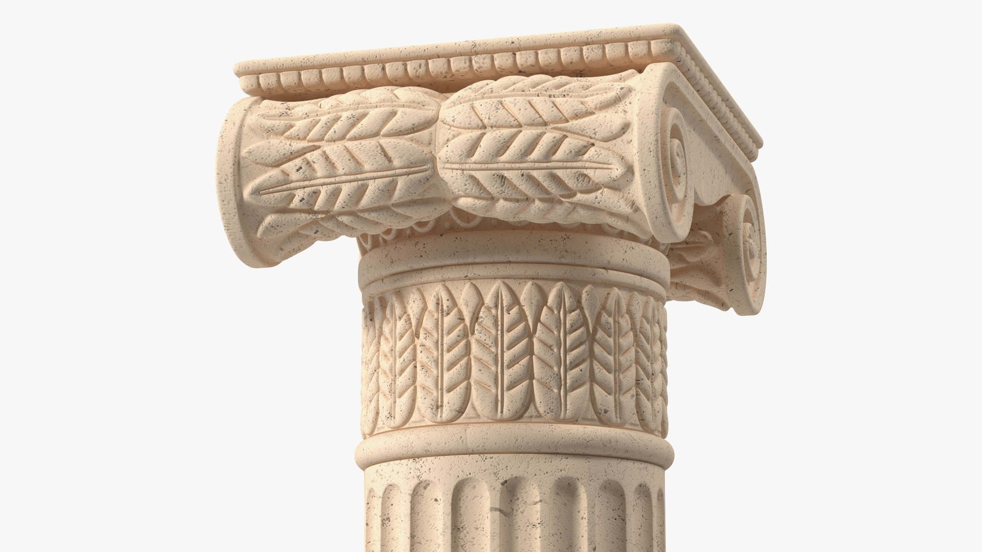 3D Greek Column Ionic Order Model - TurboSquid 2144477