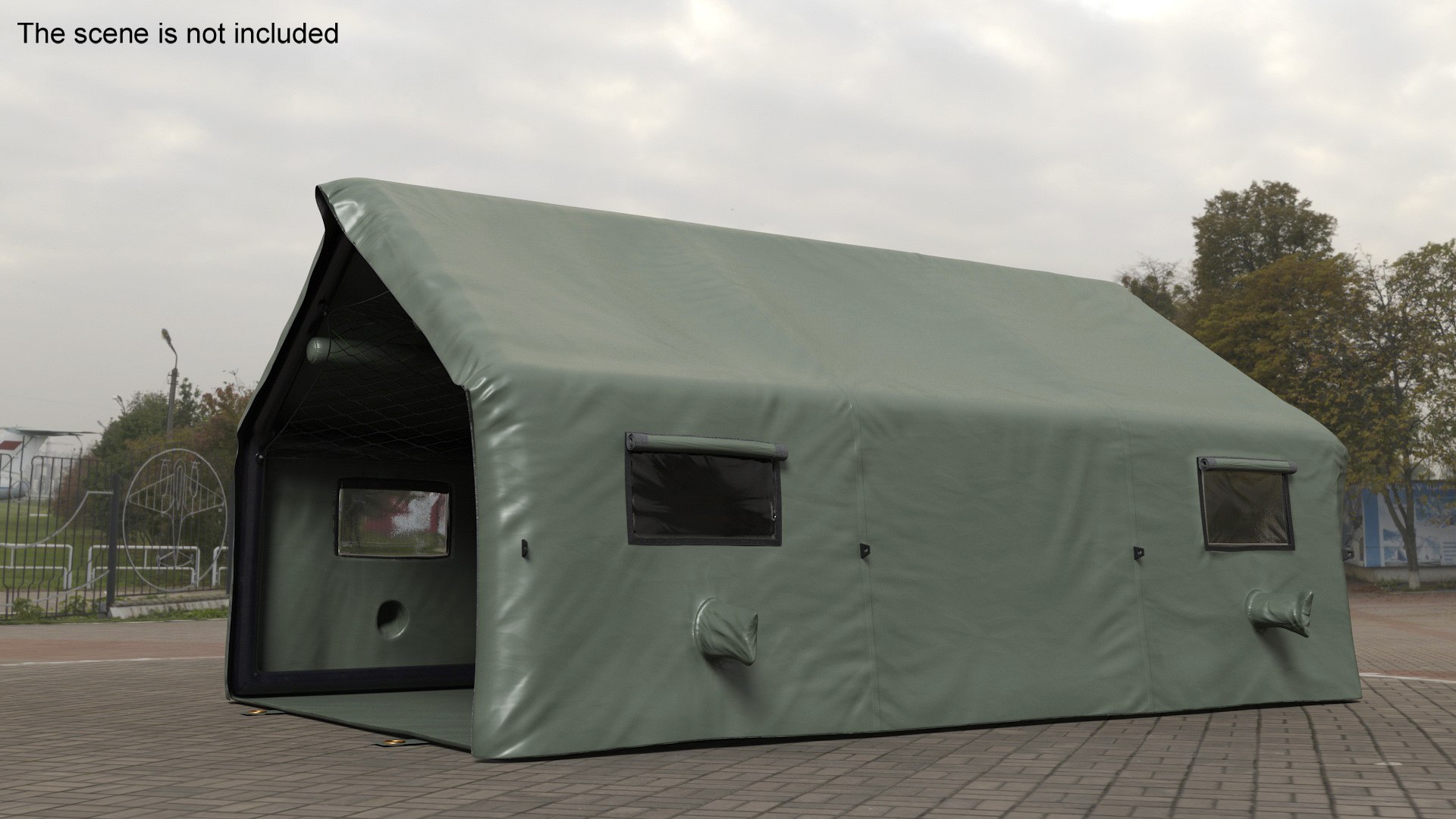 Military Emergency Medical Tent 3D Model - TurboSquid 2271595