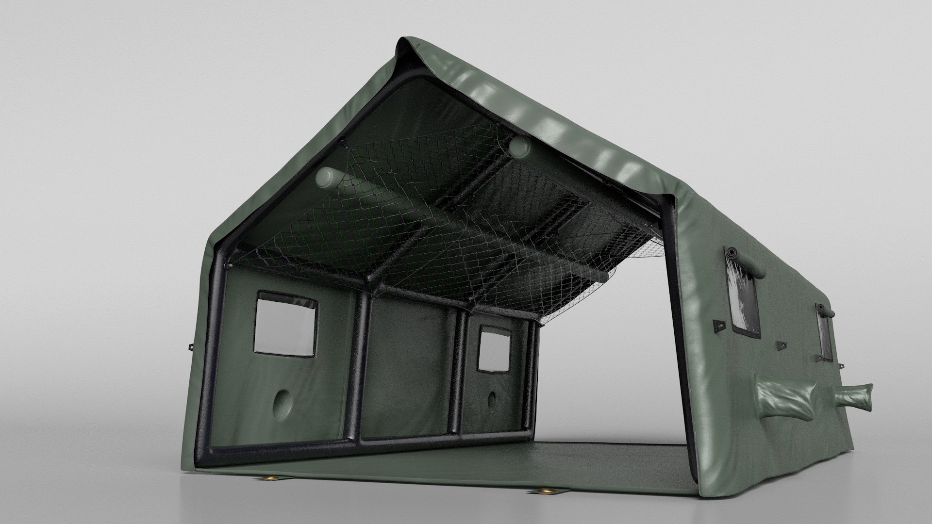 Military Emergency Medical Tent 3D Model - TurboSquid 2271595