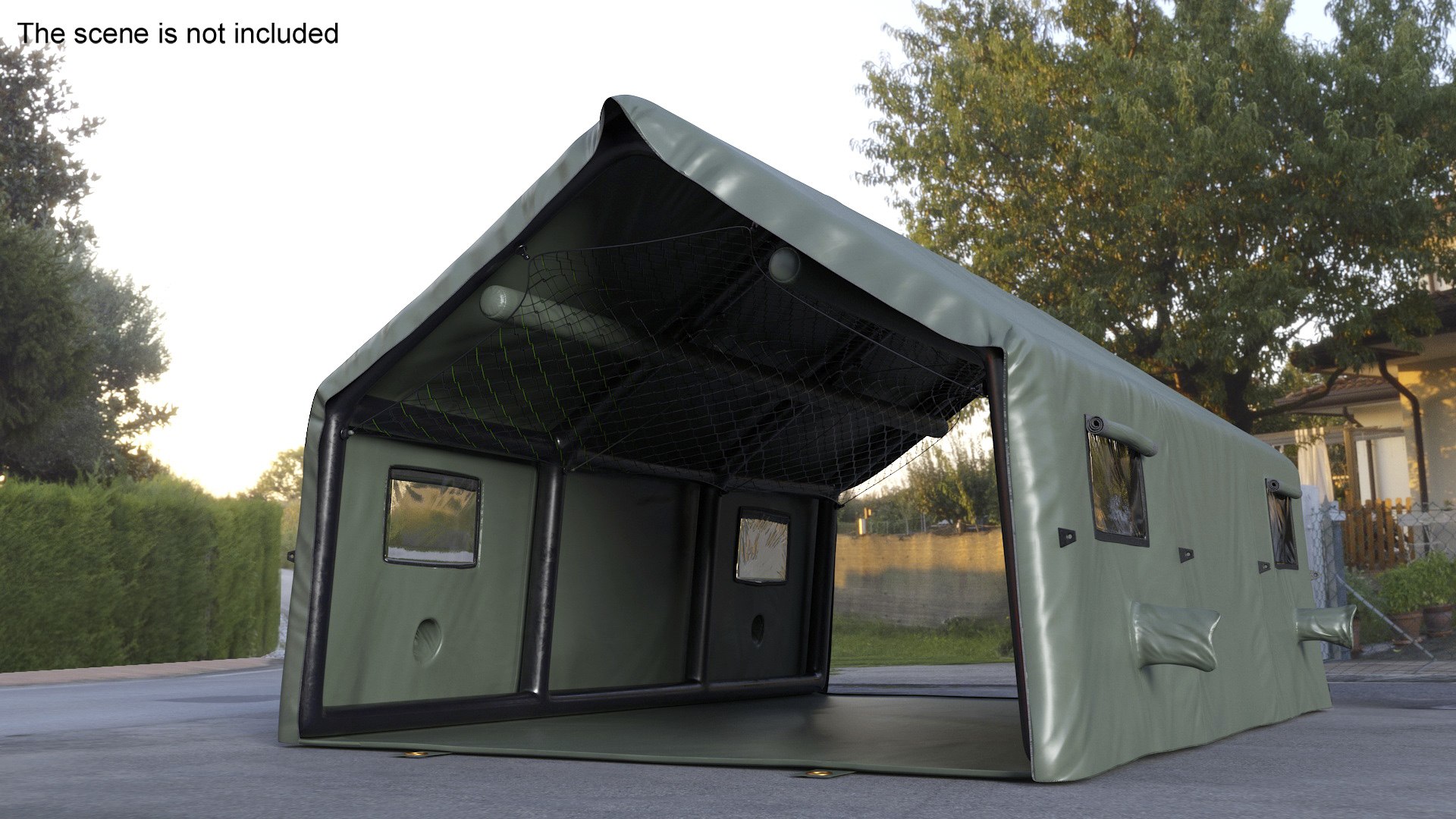 Military Emergency Medical Tent 3D Model - TurboSquid 2271595