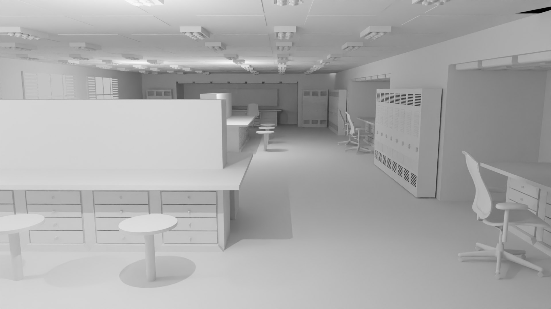 Workshop Interior No Material 3d Model Turbosquid 2179230