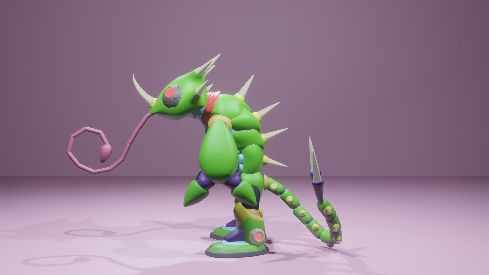 3D Sting Chameleon rig - TurboSquid 1731661