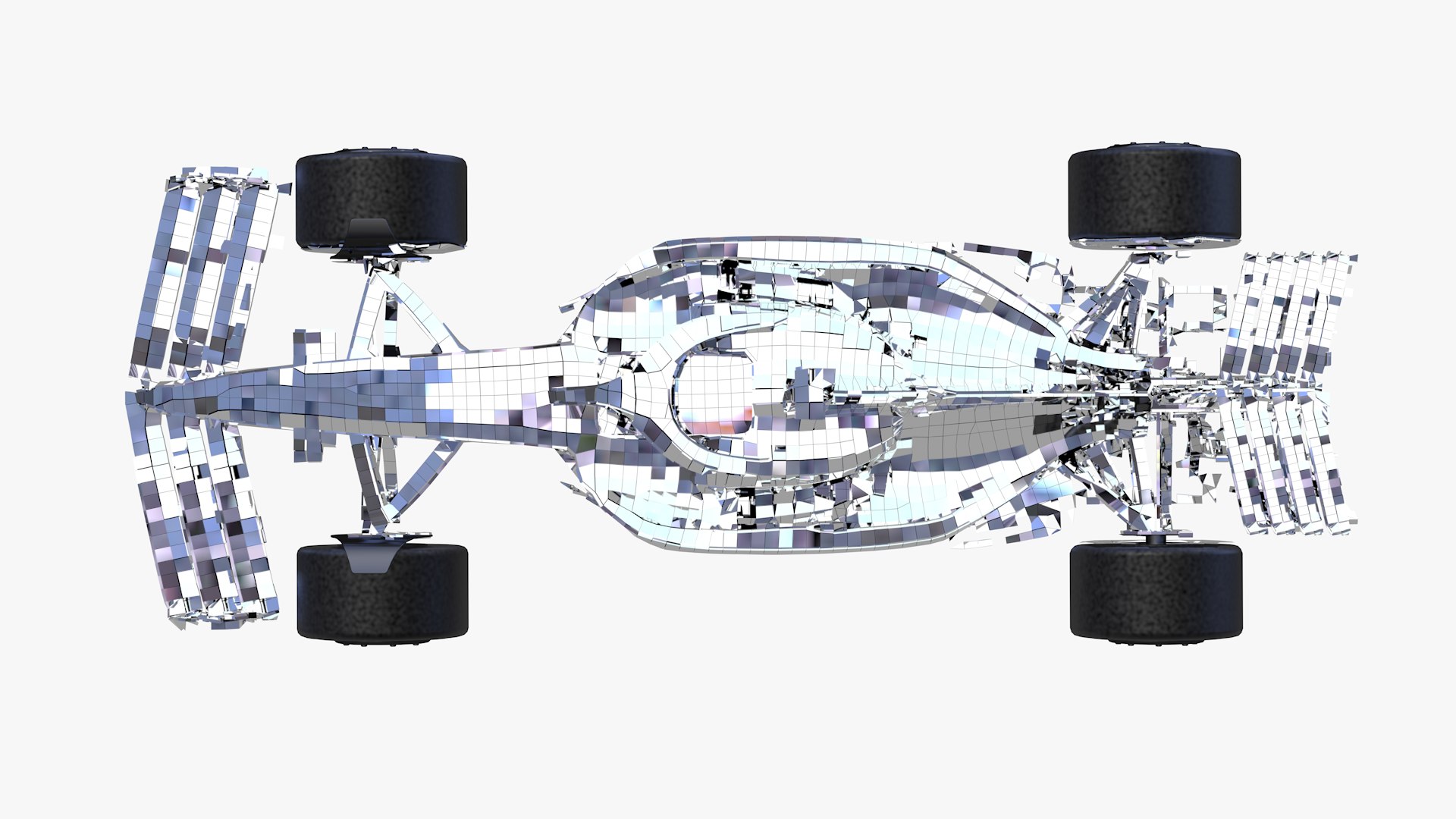 Race Car Disco Ball 3D Model - TurboSquid 2062136