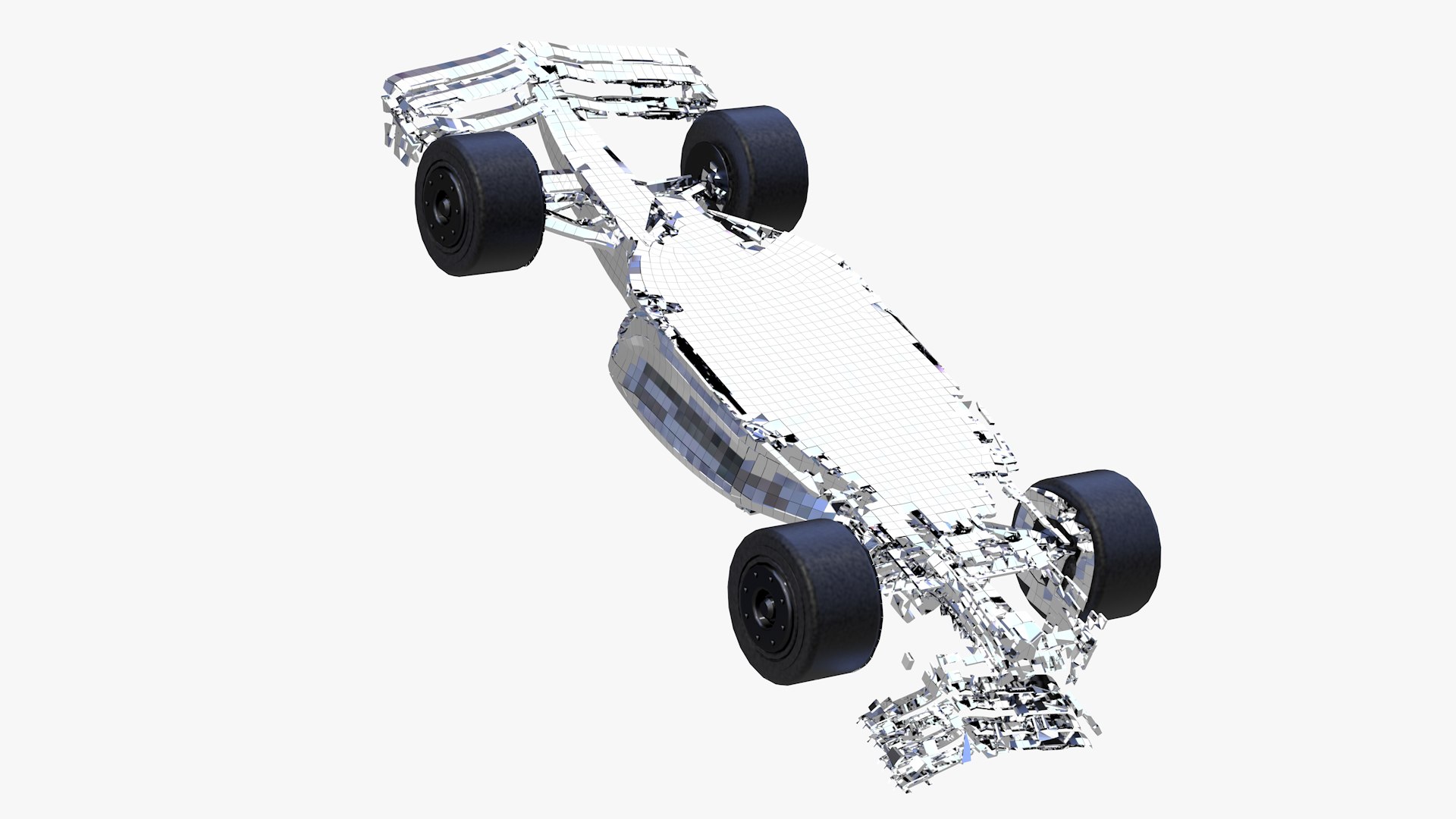 Race Car Disco Ball 3D Model - TurboSquid 2062136