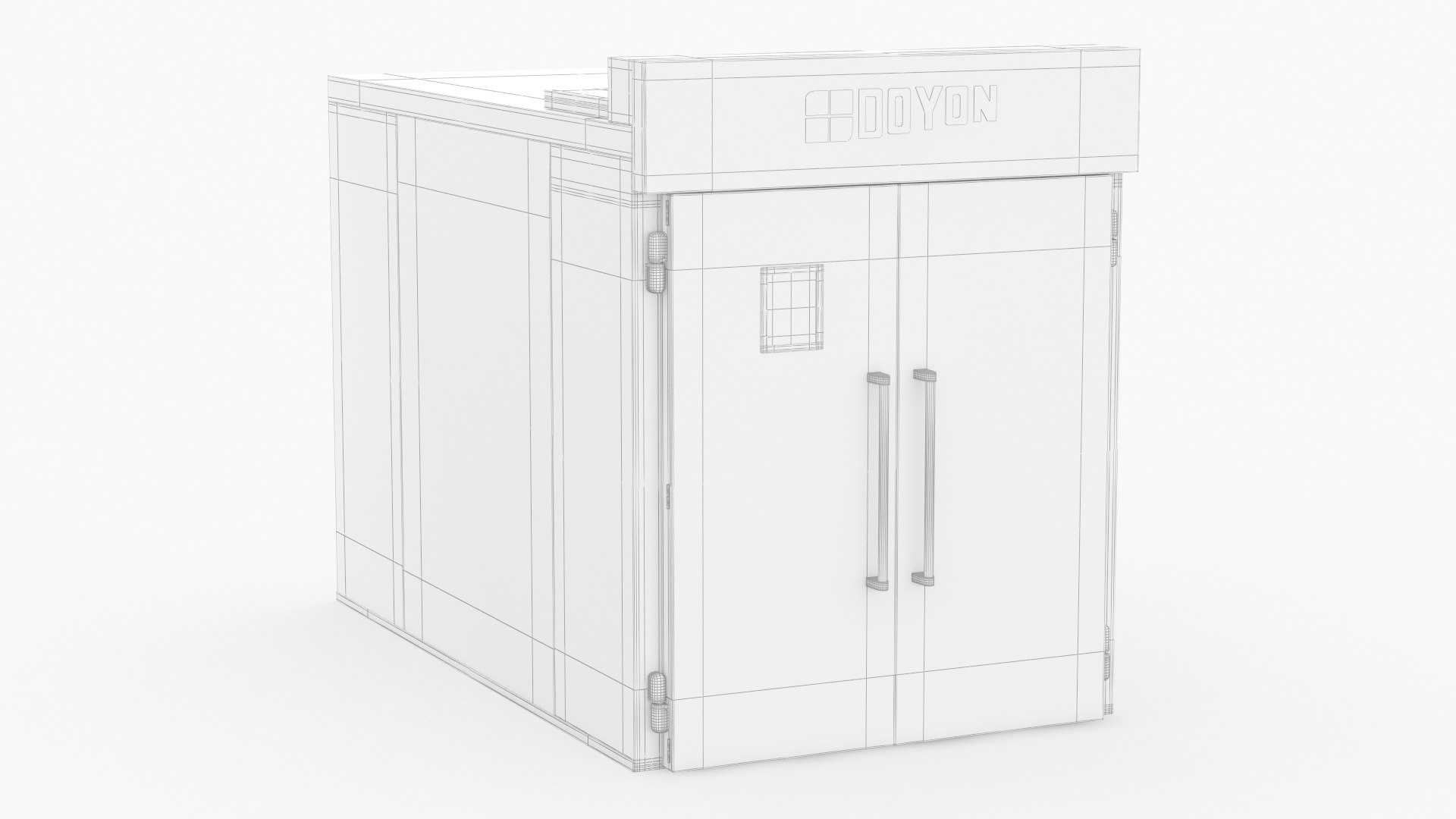 Doyon KDPR23 Knockdown Retarder Proofer Cabinet - TurboSquid 2269114