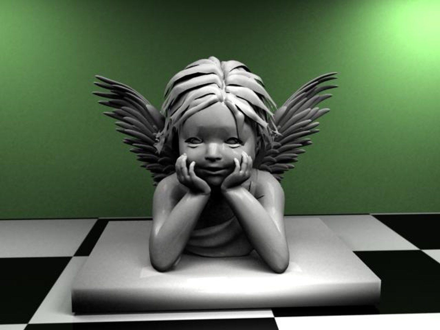 3d Angel