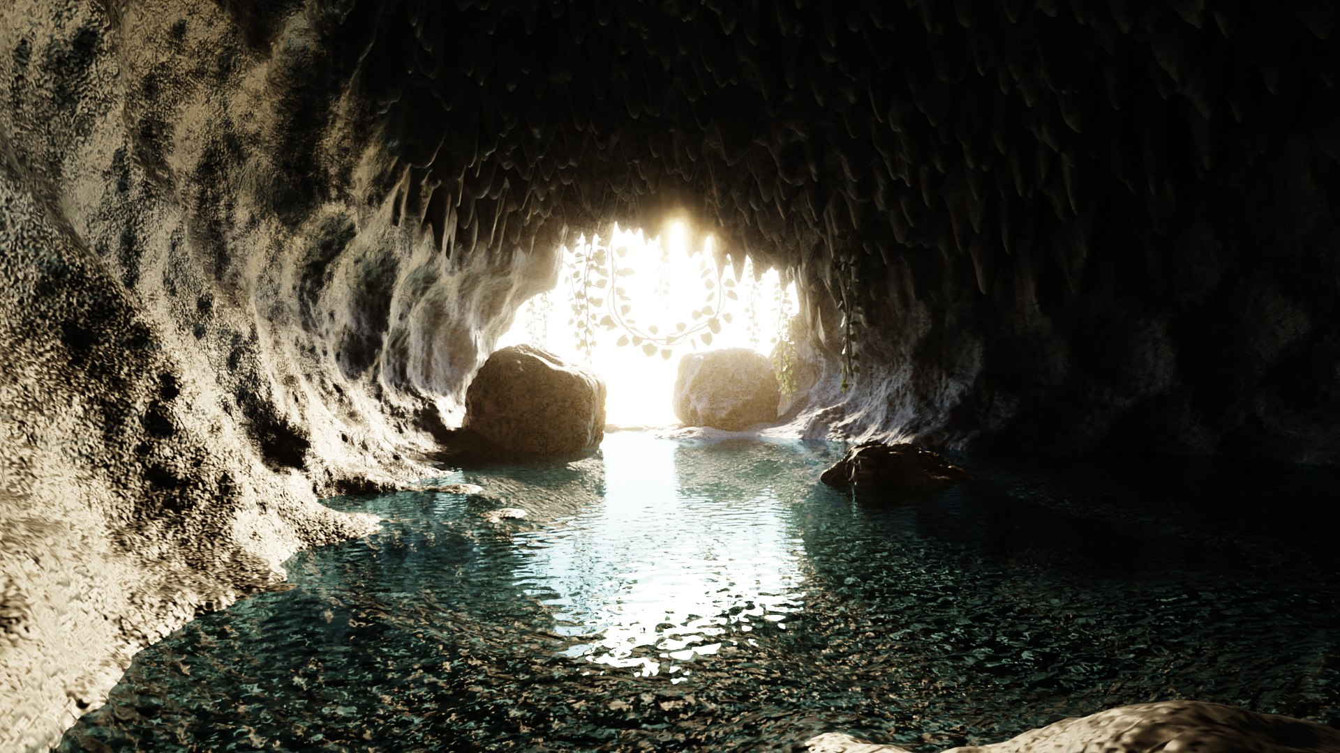 Cave 3D Model - TurboSquid 1695521