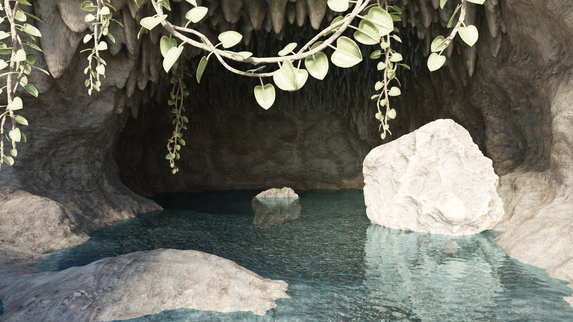 Cave 3D Model - TurboSquid 1695521
