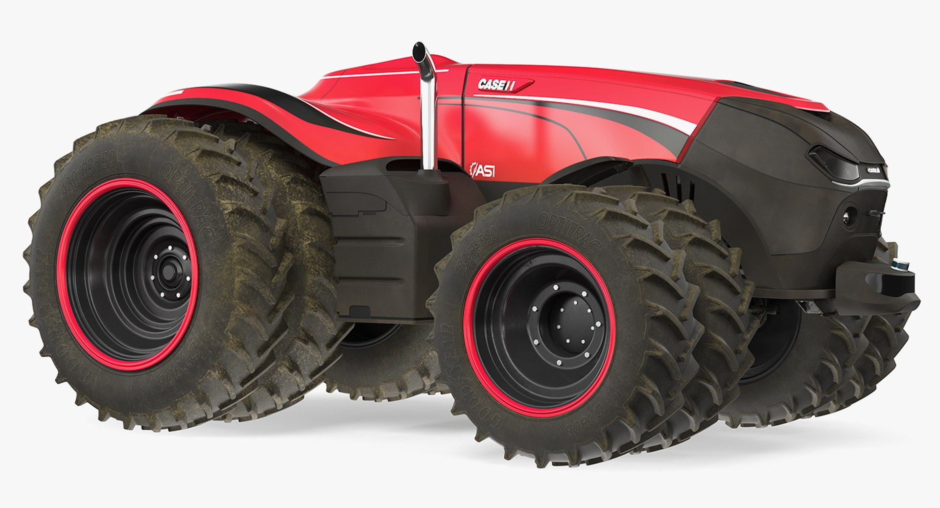 Self-driving drone tractor dusty 3D model - TurboSquid 1419214