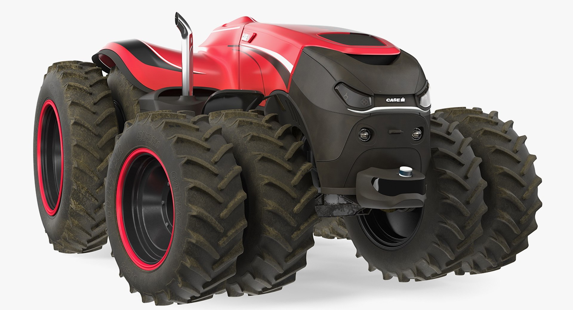 Self-driving drone tractor dusty 3D model - TurboSquid 1419214