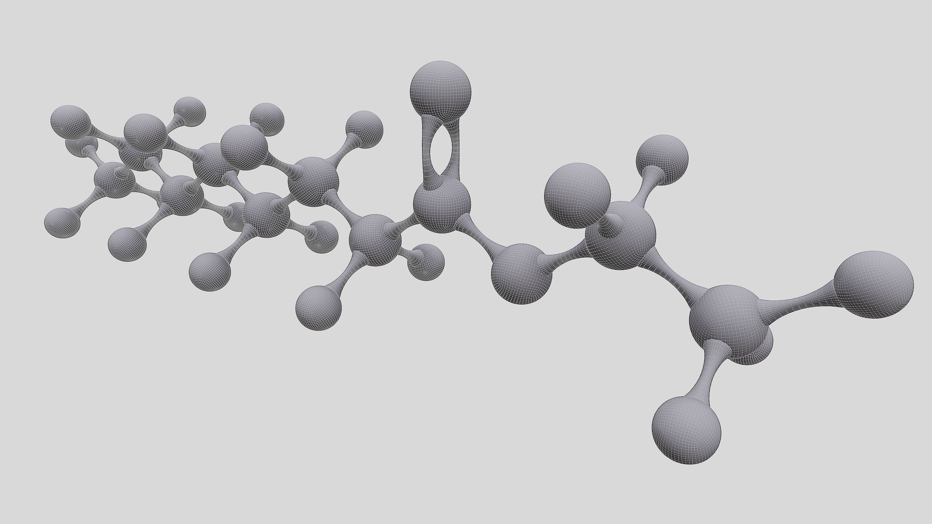 3D Ethyl Octanoate Molecule With PBR 4K 8K Model - TurboSquid 1943475