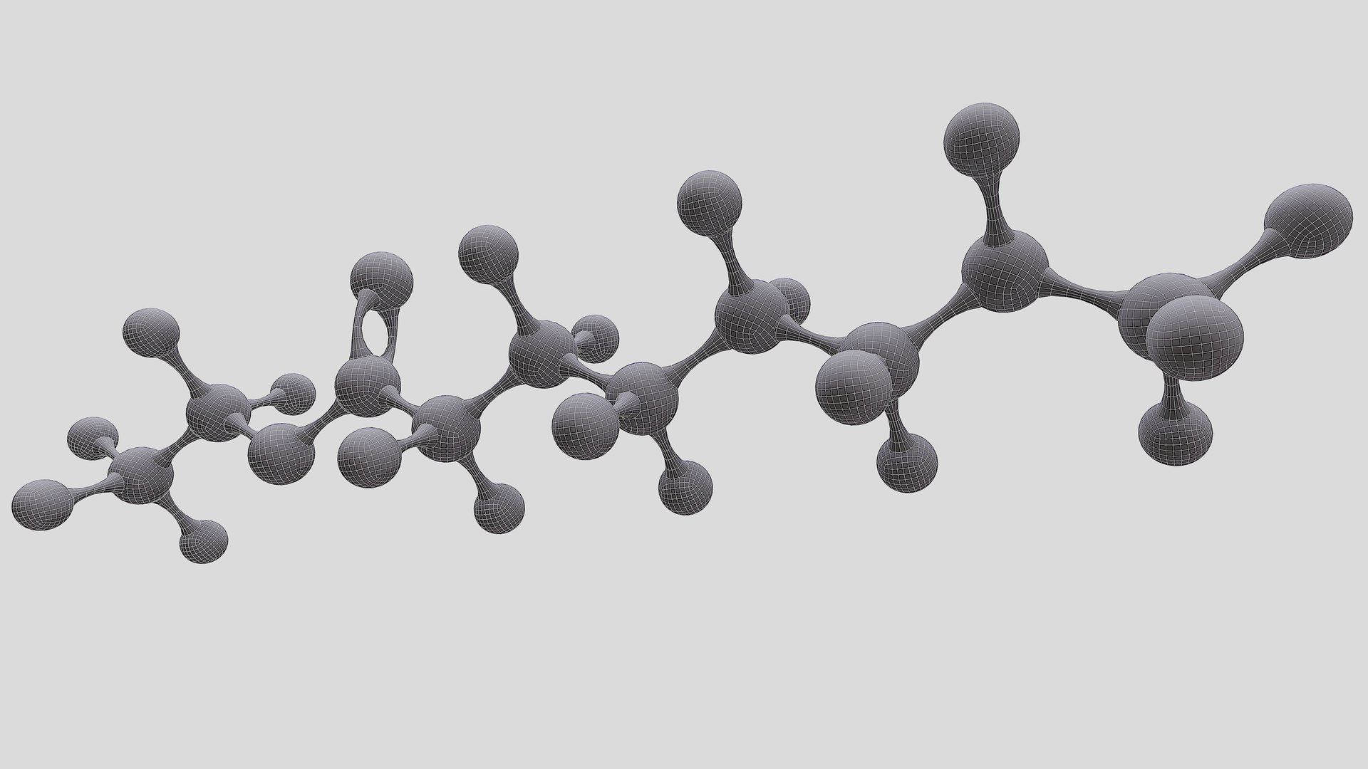 3D Ethyl Octanoate Molecule With PBR 4K 8K Model - TurboSquid 1943475