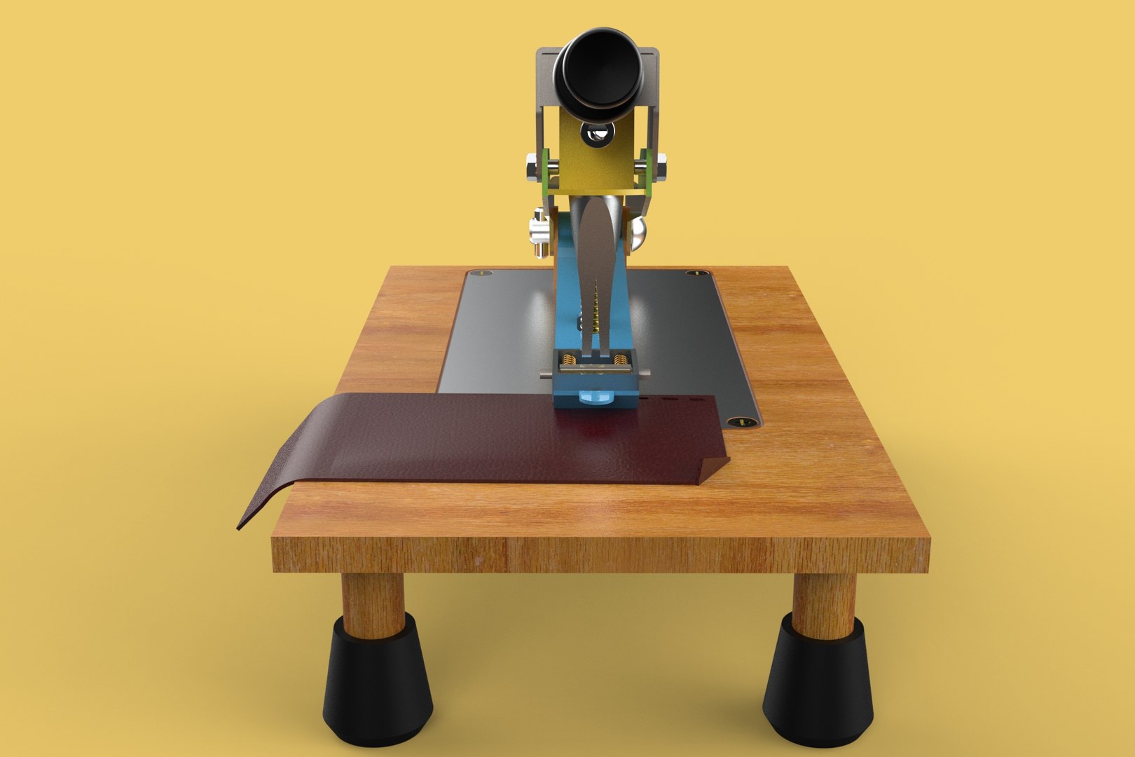 3D PUNCHER TOOL LEATHER HOLE PUNCH Model - TurboSquid 2217865