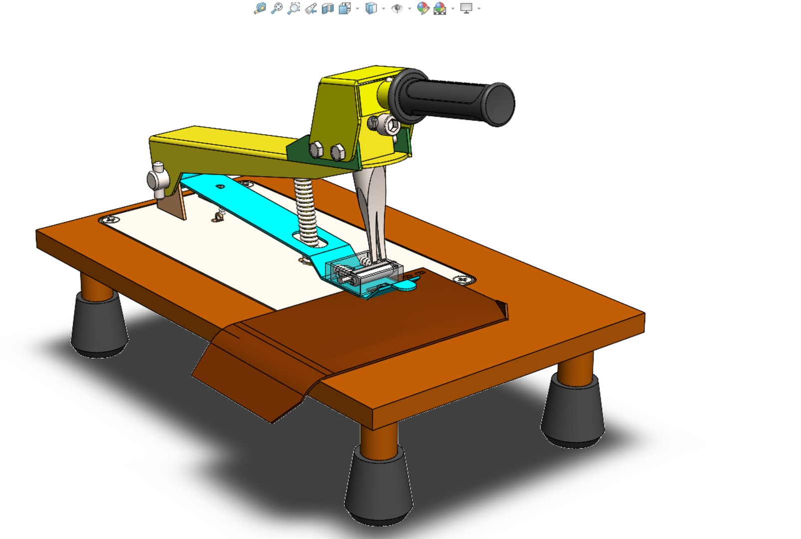 3D PUNCHER TOOL LEATHER HOLE PUNCH Model - TurboSquid 2217865