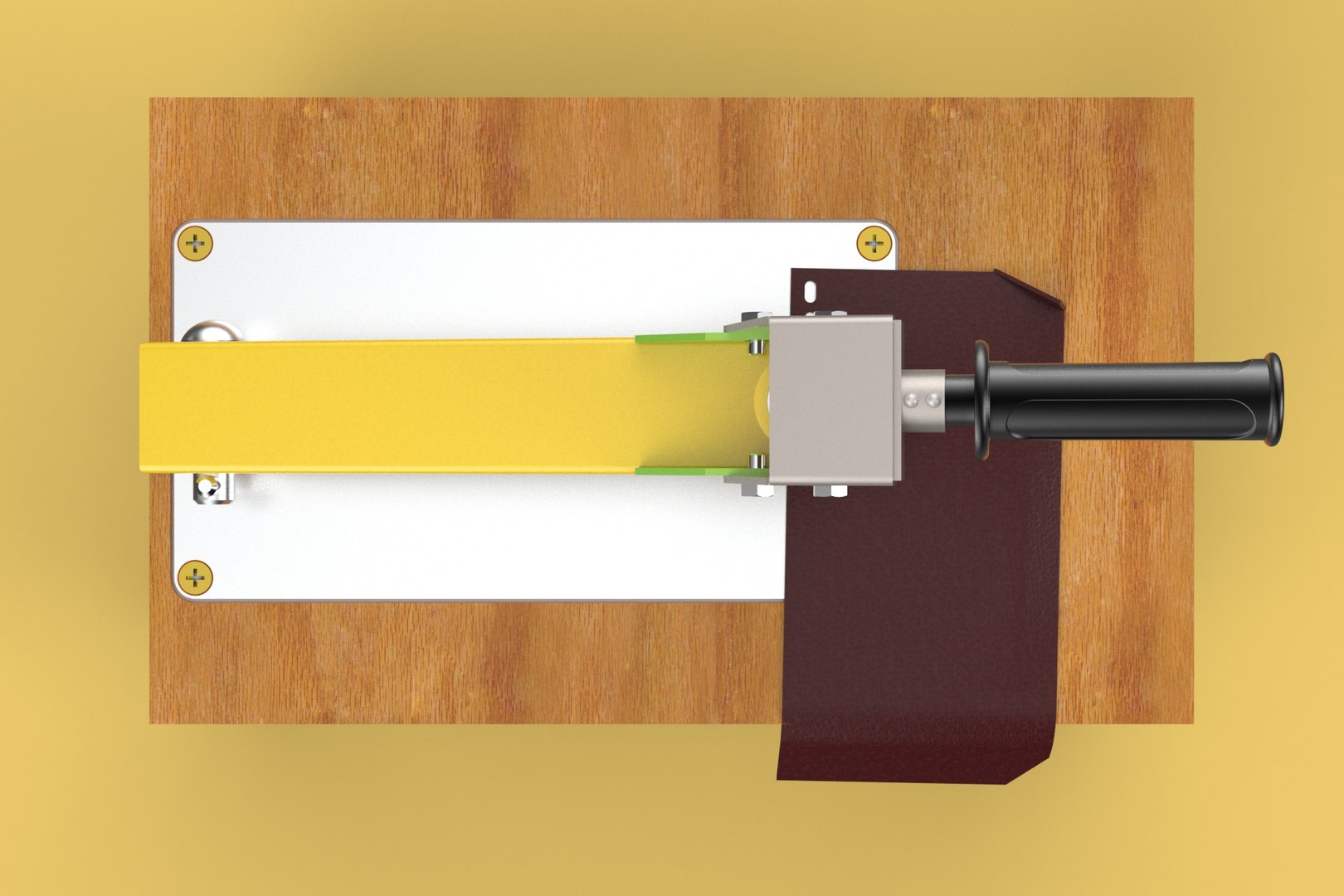 3D PUNCHER TOOL LEATHER HOLE PUNCH Model - TurboSquid 2217865