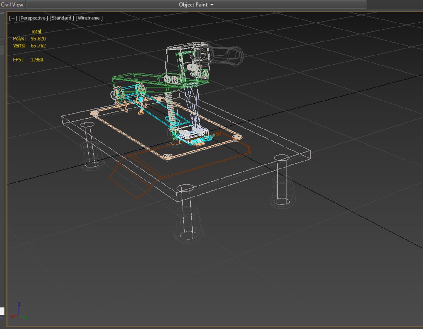 3D PUNCHER TOOL LEATHER HOLE PUNCH Model - TurboSquid 2217865