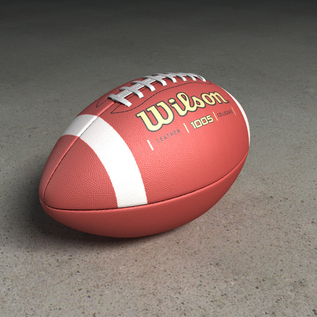 Photorealistic Football 3d Model