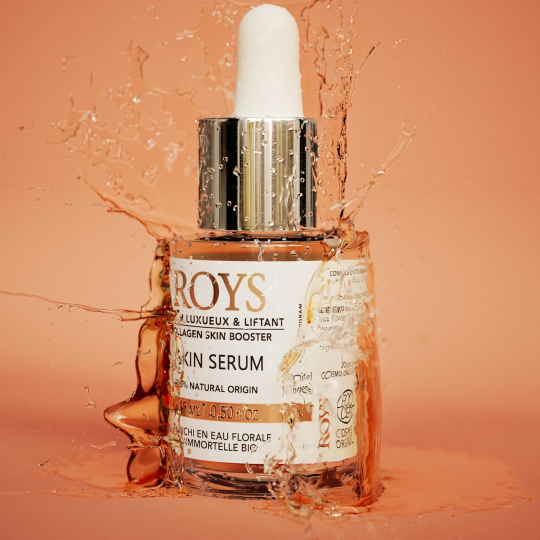 3D model Cosmetics Serum Splash - TurboSquid 2047100
