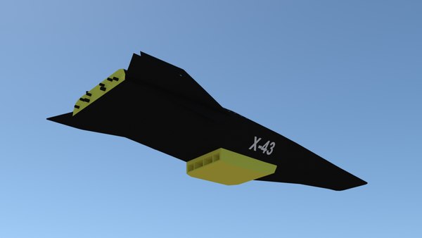 X-43A3D模型 - TurboSquid 1803446