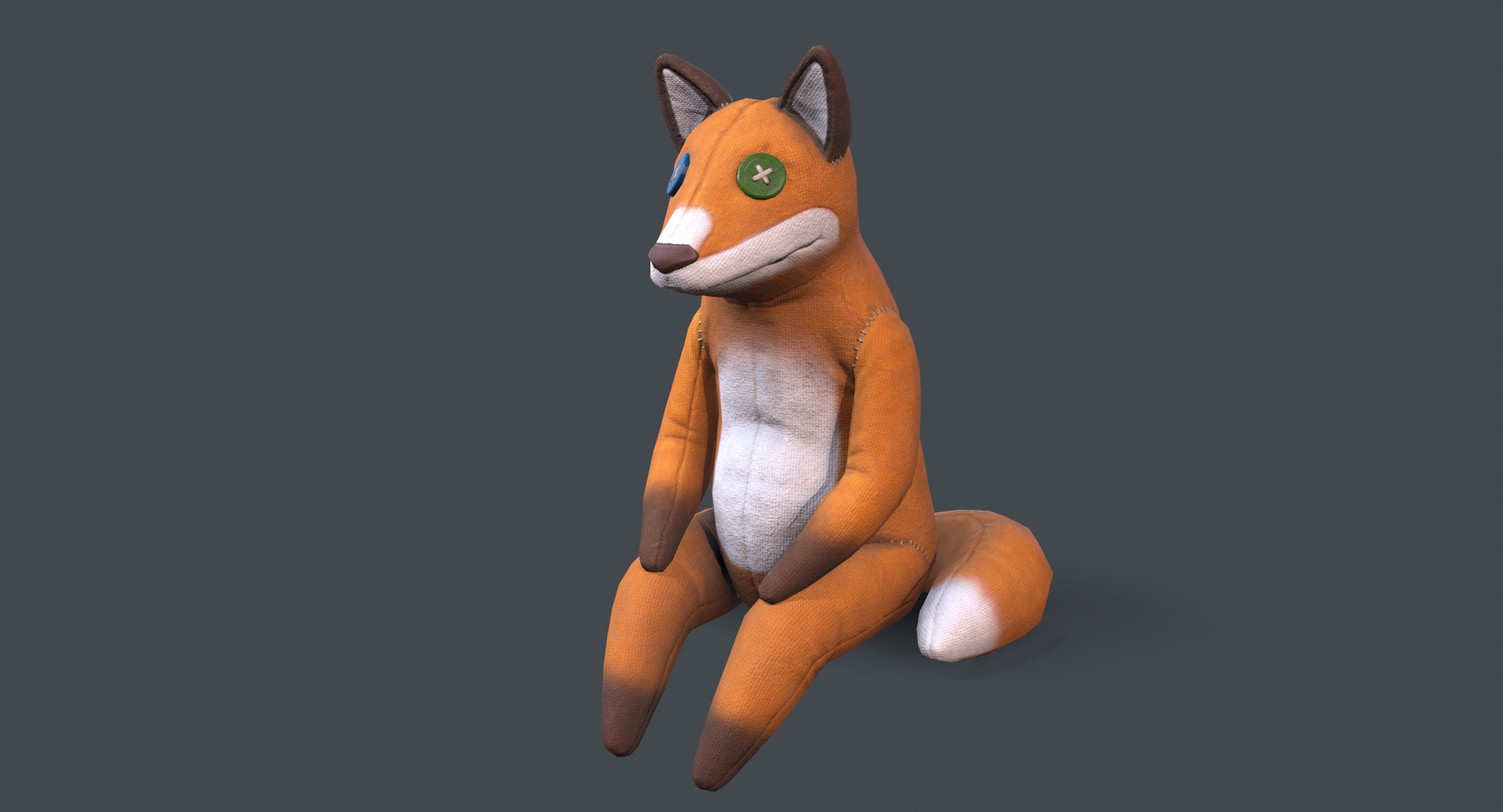 Crazy Fox Toy 3D - TurboSquid 1446857